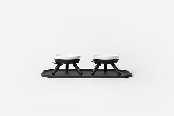 Black & White Oreo Table. Short by Pets So Good