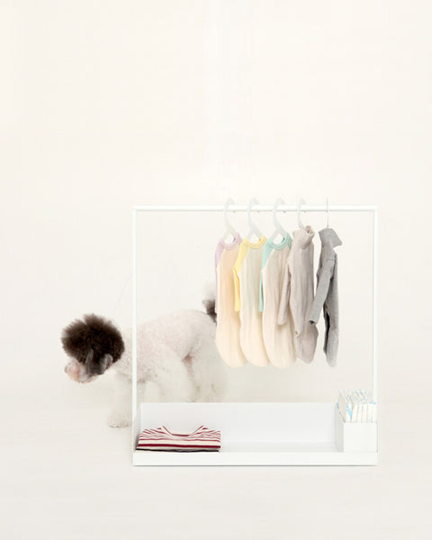 Mini Pet Clothing Rack . White – Pets So Good